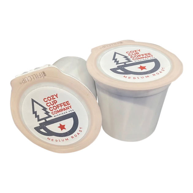 Single Serve Cups | Cozy Cup Coffee Company, LLC.